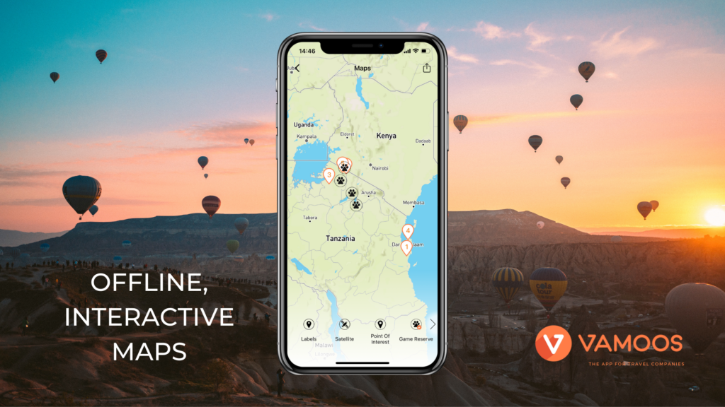 Revolutionise the way clients travel with interactive offline Maps ...